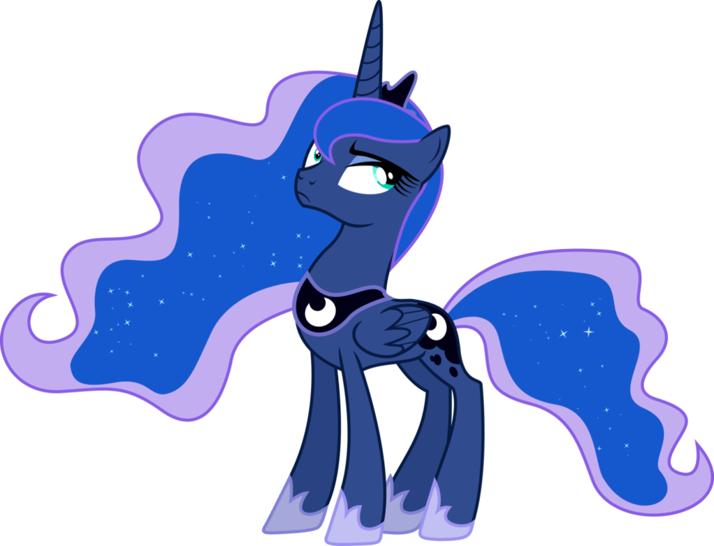 Download Princess Luna Vector - ClipartKey
