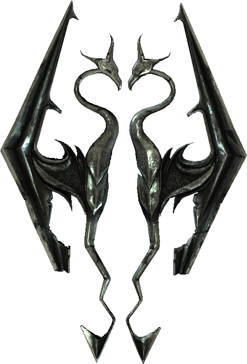 Download Skyrim Logo Png - Skyrim Logo Transparent Background - ClipartKey