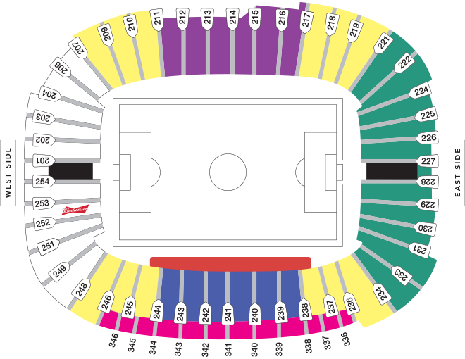 Download Arena Clipart Indoor Stadium - Whitecaps Seating Chart ...