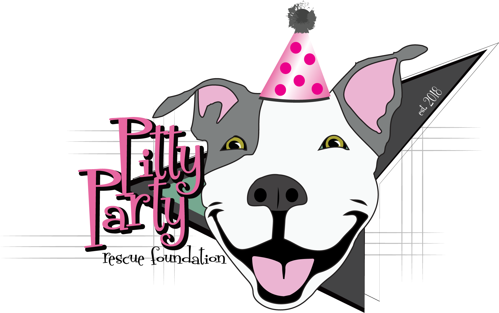Download Pitty Party Rescue Foundation Logo - ClipartKey