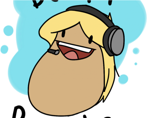 Download Potato Clipart Derpy - Derpy Cartoon Food - ClipartKey