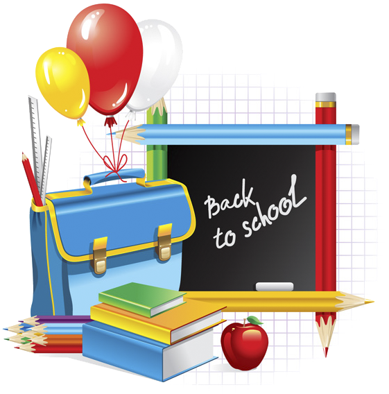 Download Back To School Vector Png - ClipartKey