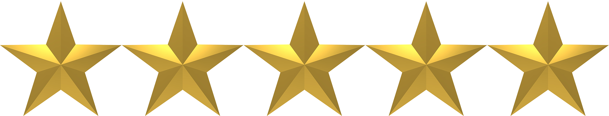 Download Row Of Stars Png - 5 Star Rating Clipart - ClipartKey