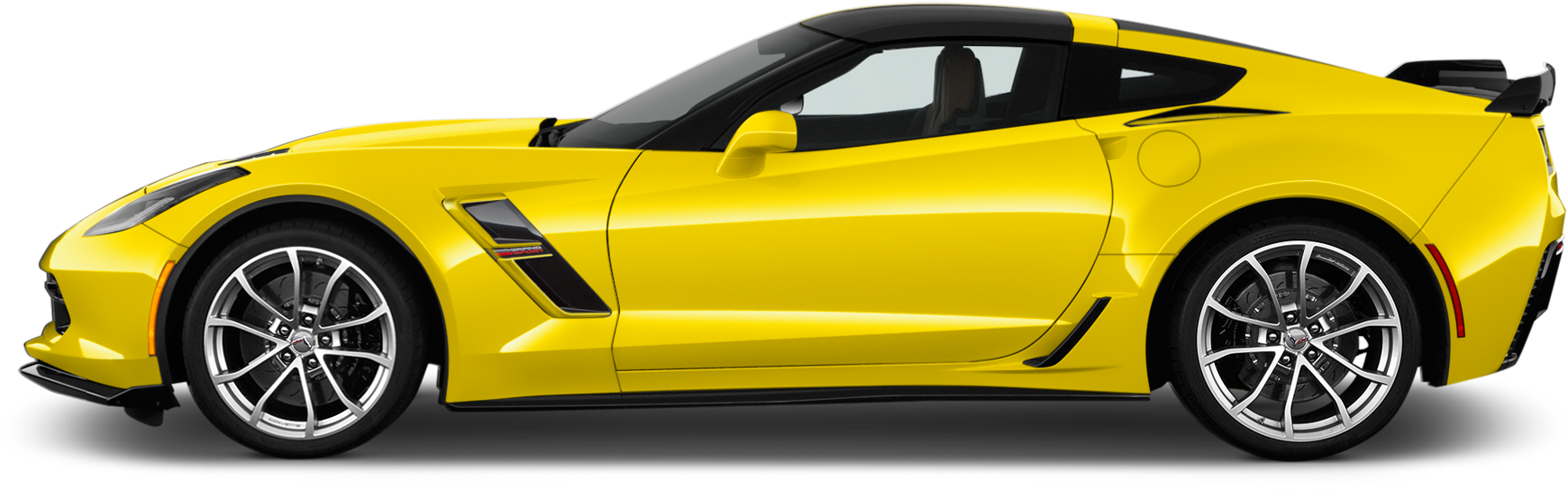 Download Side Drawing Corvette - 2019 Corvette Side View - ClipartKey