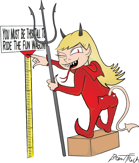 Download Transparent Devil Girl Clipart - Malice Cartoon - ClipartKey
