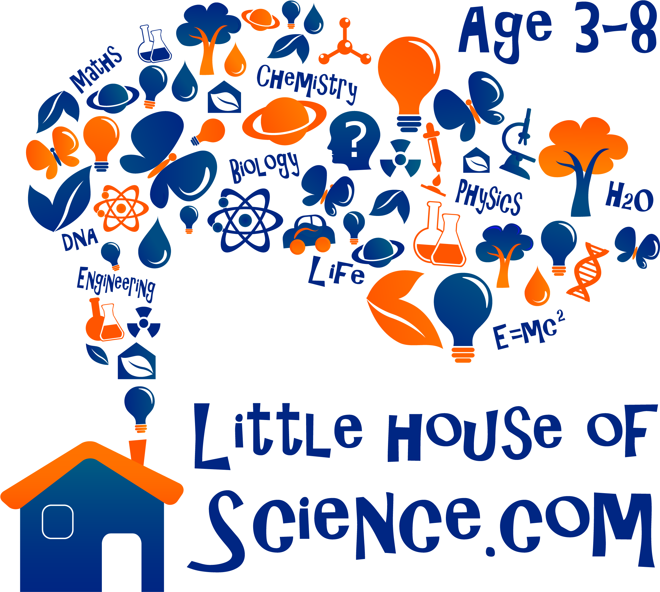 Download Transparent E=mc2 Clipart - Little House Of Science Logo ...