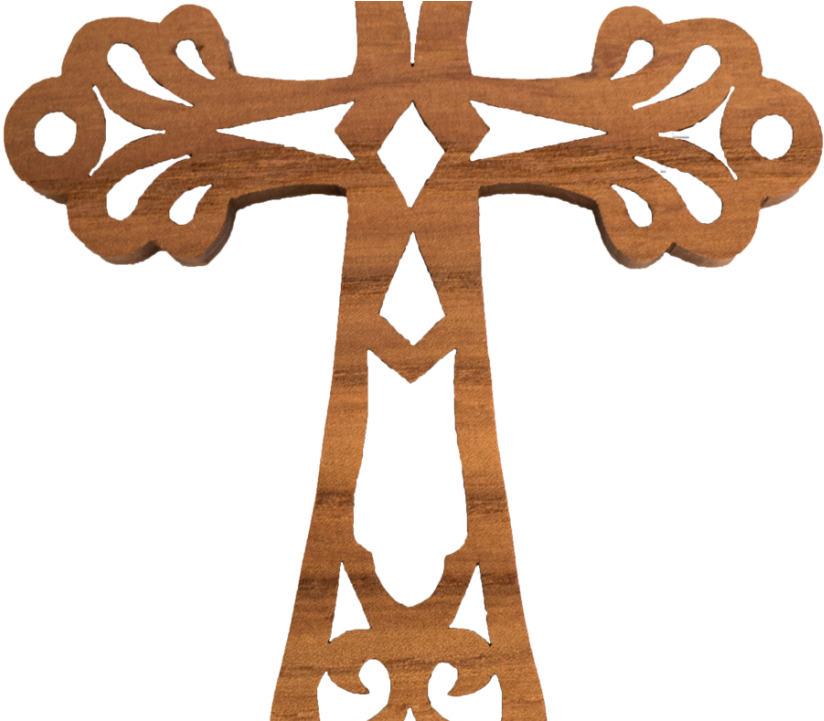Download Scroll Saw Ornament Cross - Pink Celtic Cross Clipart - ClipartKey