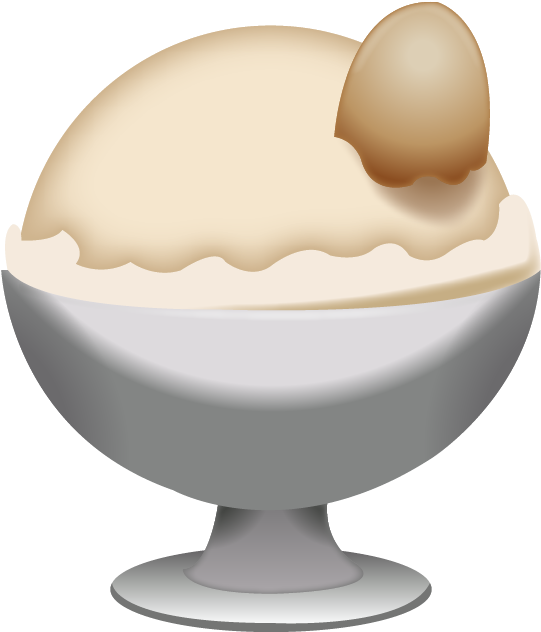 Download Ice Cream Emoji Png - Ice Cream Emoji - ClipartKey