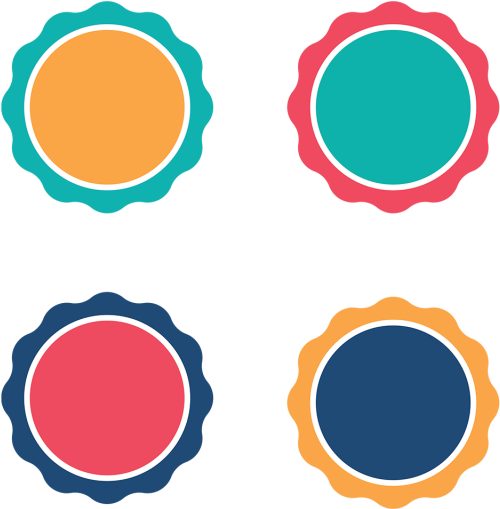 Download Vector Empty Badge - Blank Vector Badge Png - ClipartKey