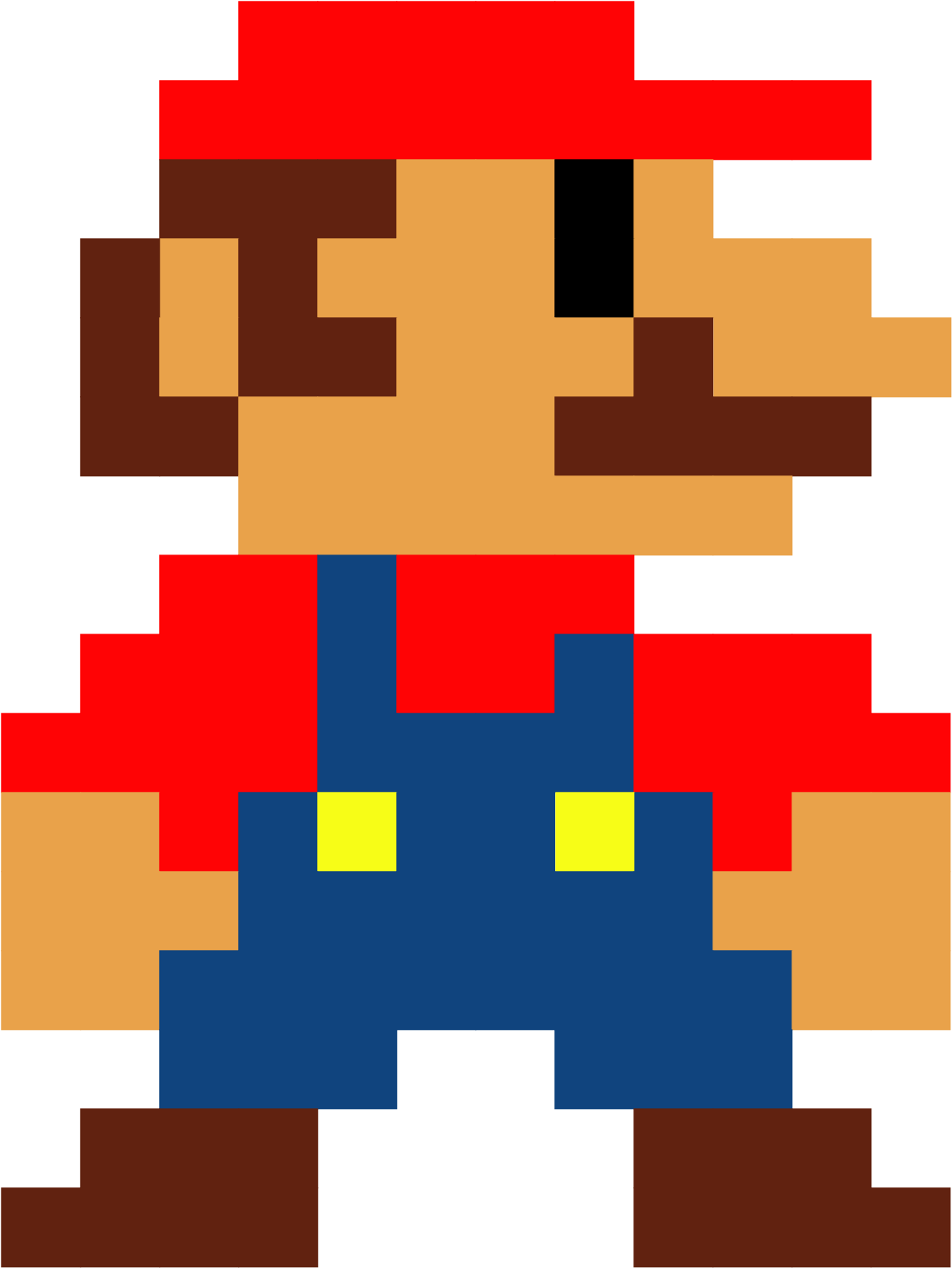 Download Mario Clipart Outlines - Mario Bros 64 Bits - ClipartKey