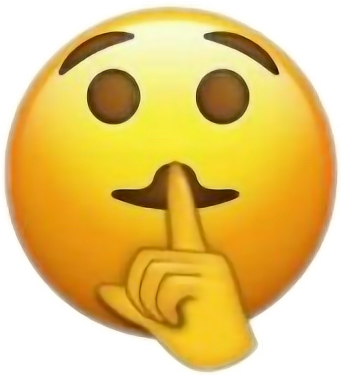 Download Clip Art Shhh Emoji - Transparent Background Shh Emoji Png ...