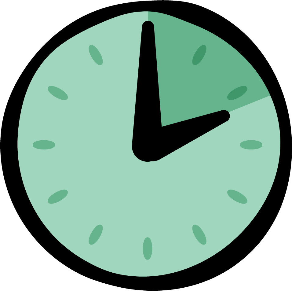 Download Freelancing= The Freedom Of Time - Clock 2pm Transparent ...