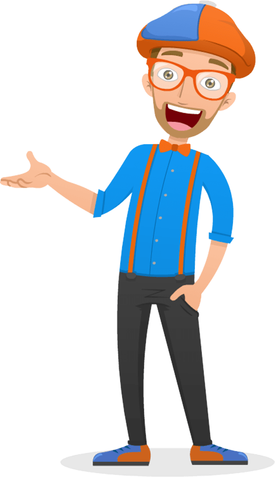 Download Blippi - Blippi Png - ClipartKey