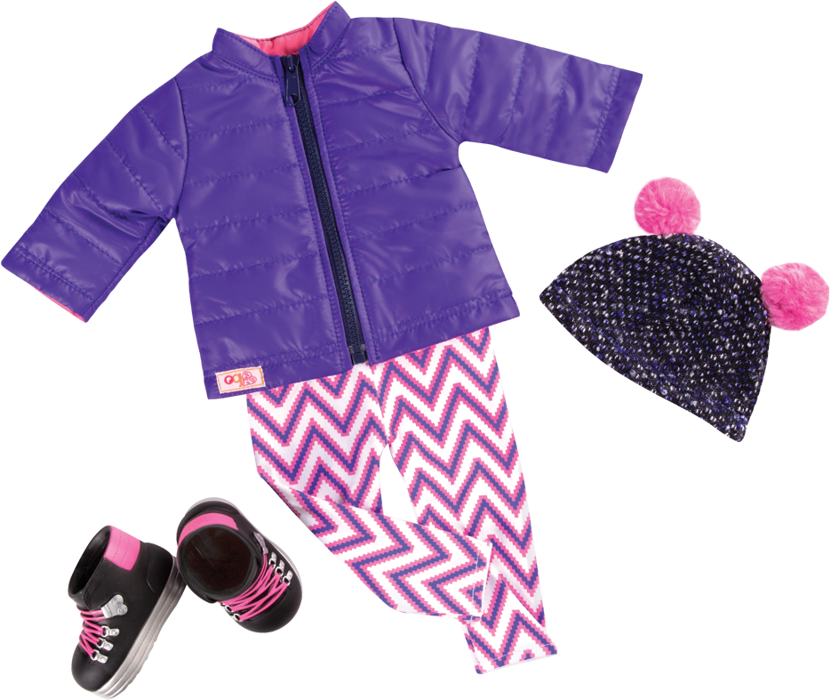 Download Winter Walk Quilted Coat Outfit Main - Our Generation Doll ...
