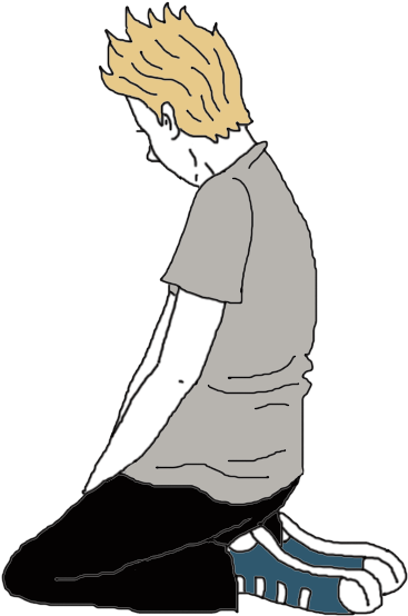 Download Kneel - Someone Kneeling - ClipartKey