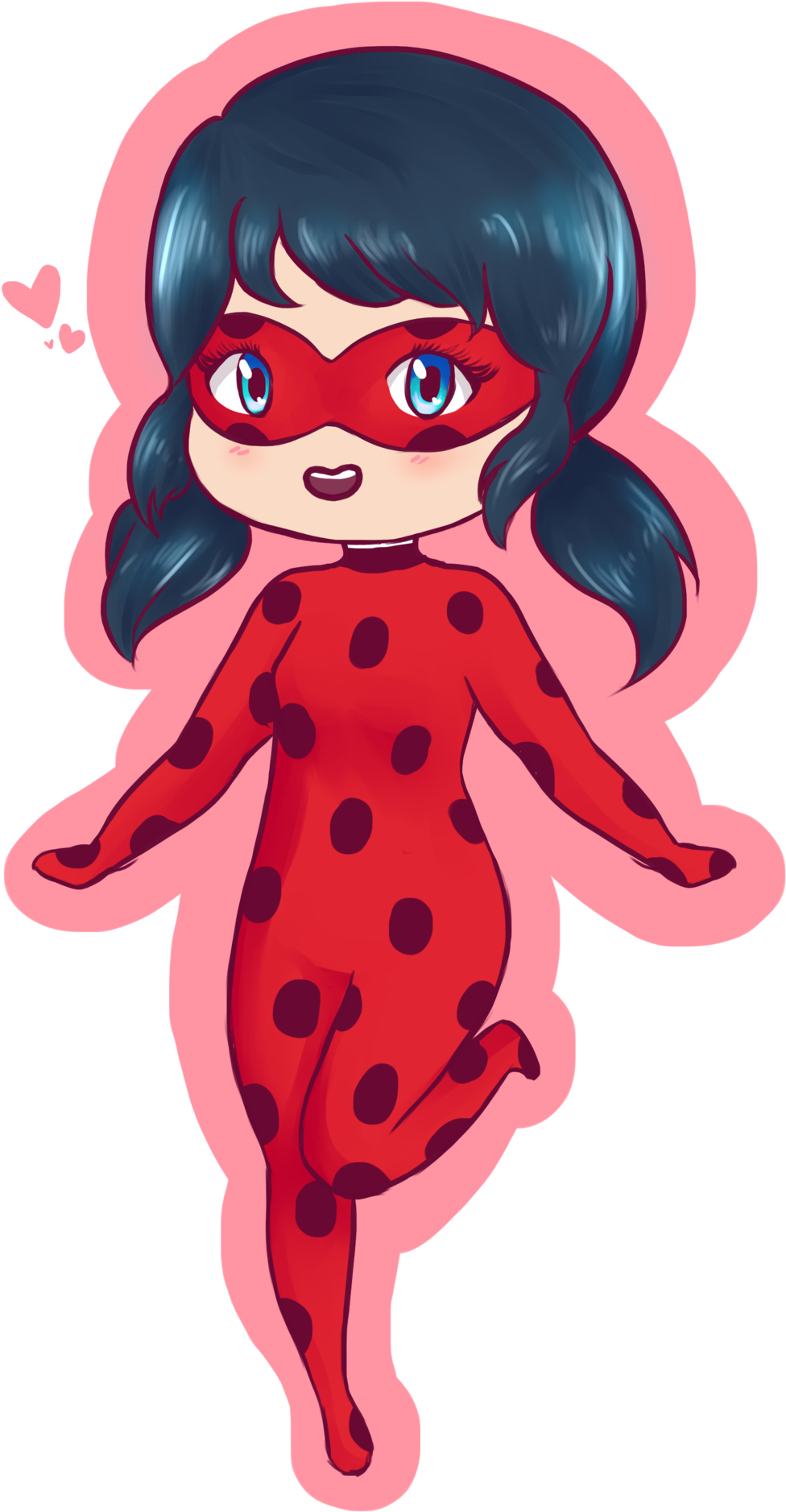 Download Miraculous Ladybug Cute Marinette And Adrien - ClipartKey
