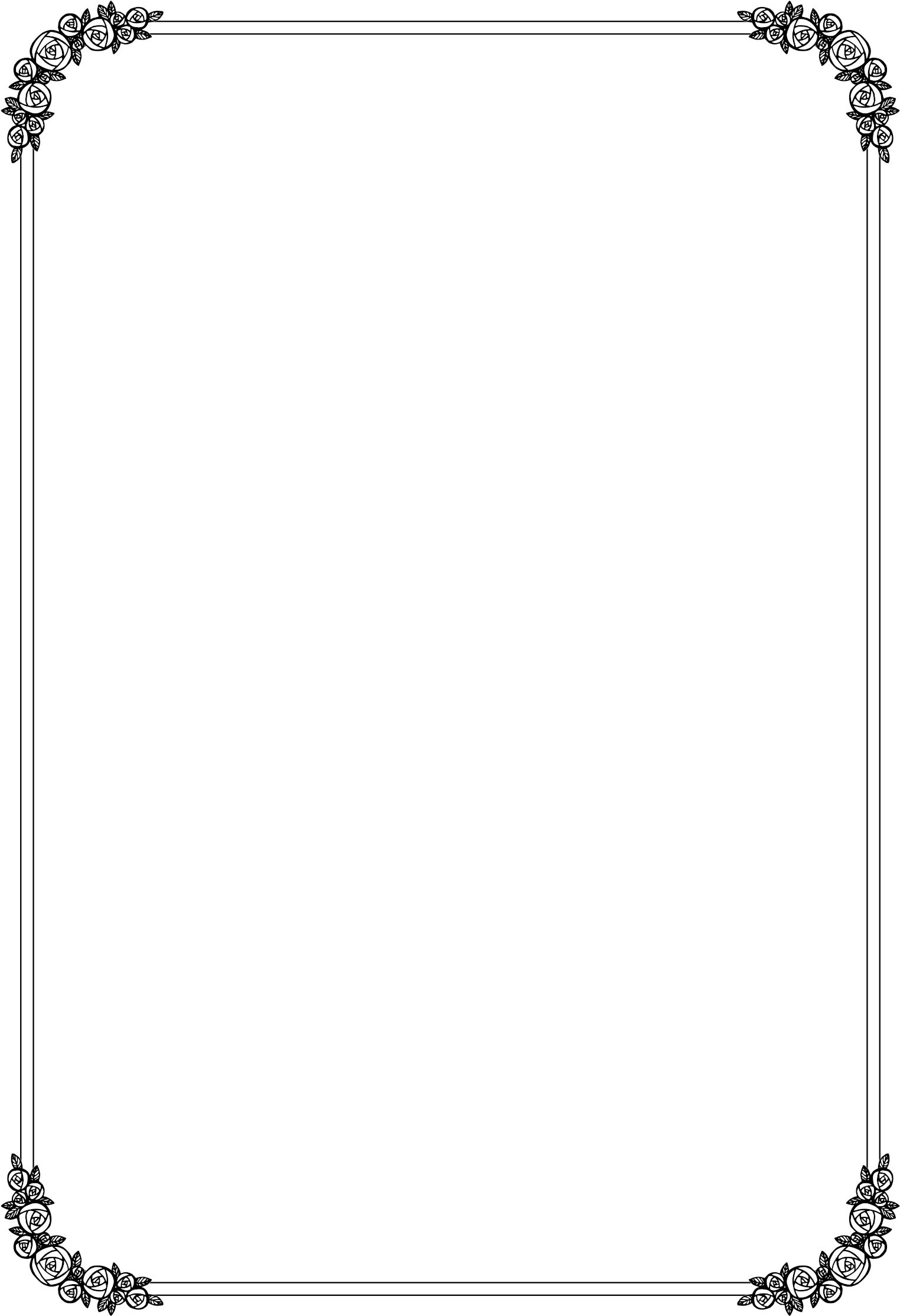 Download Transparent Background Page Borders Png - ClipartKey