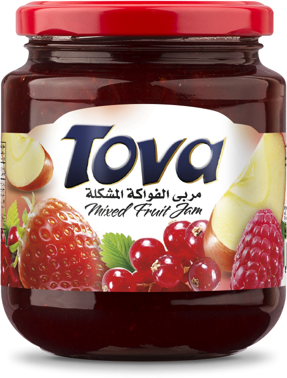 Download Tova Jam Mixed Fruit - ClipartKey