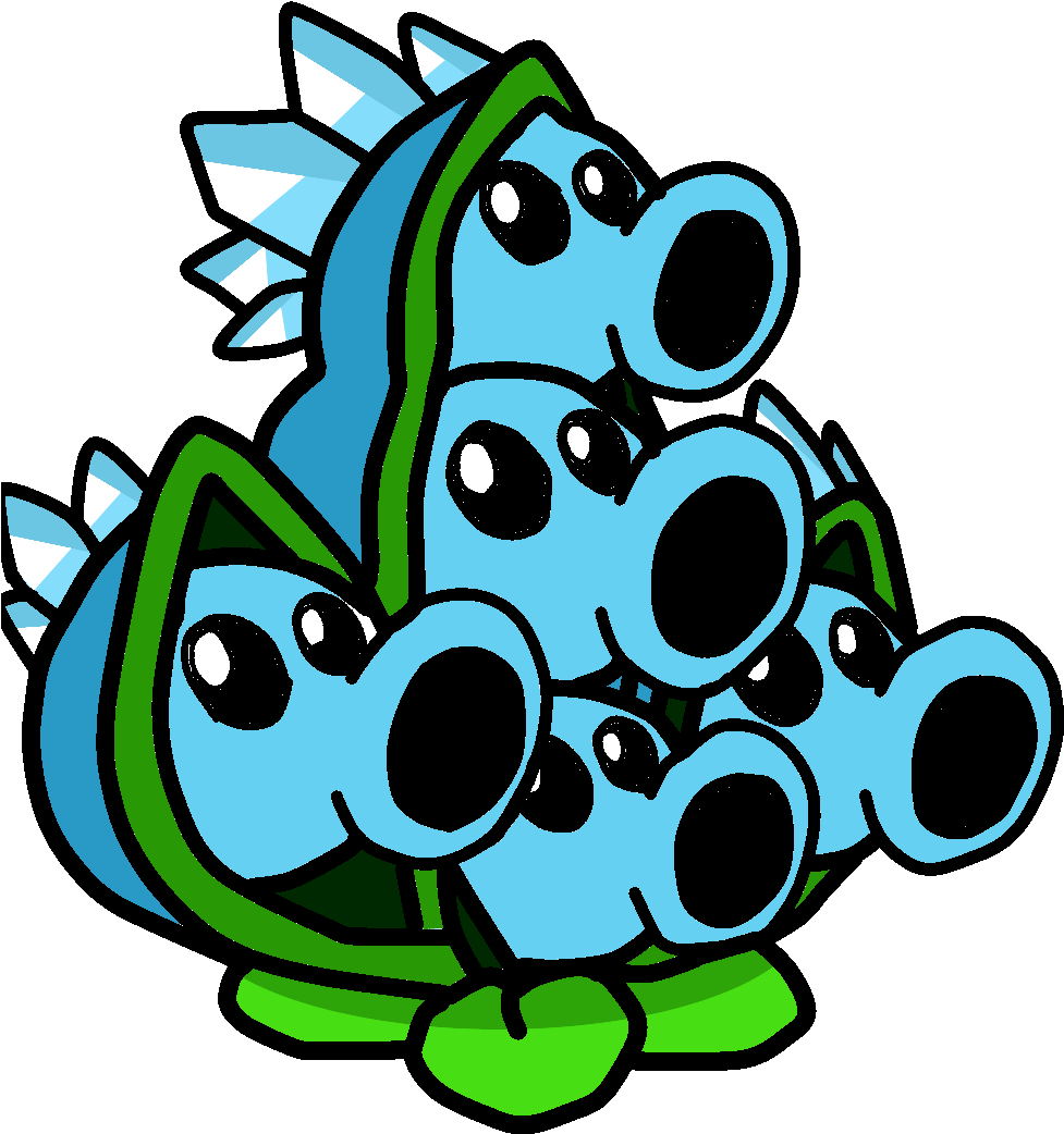 Download Image Pvziat Pea Pod - Plants Vs Zombies Ice Plants - ClipartKey
