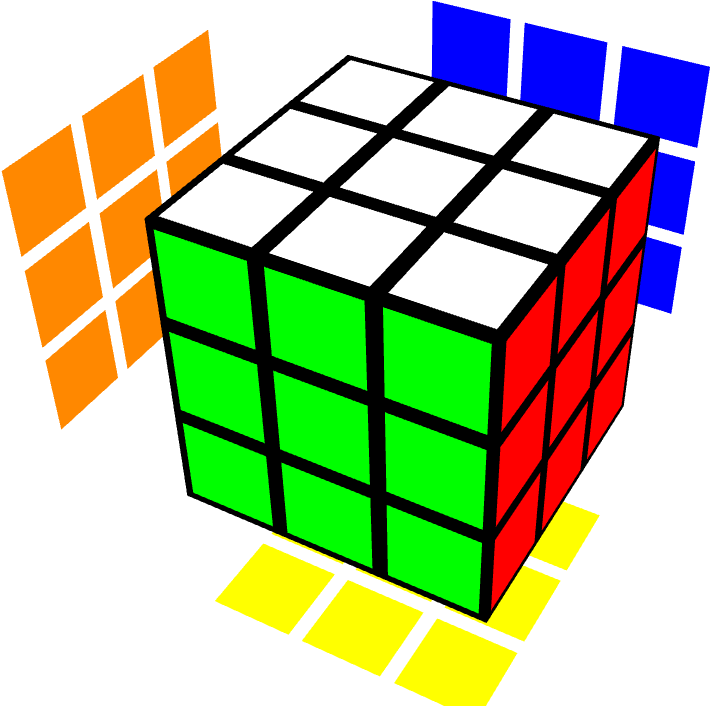 Download Universal Rubik's Cube Algorithms - ClipartKey