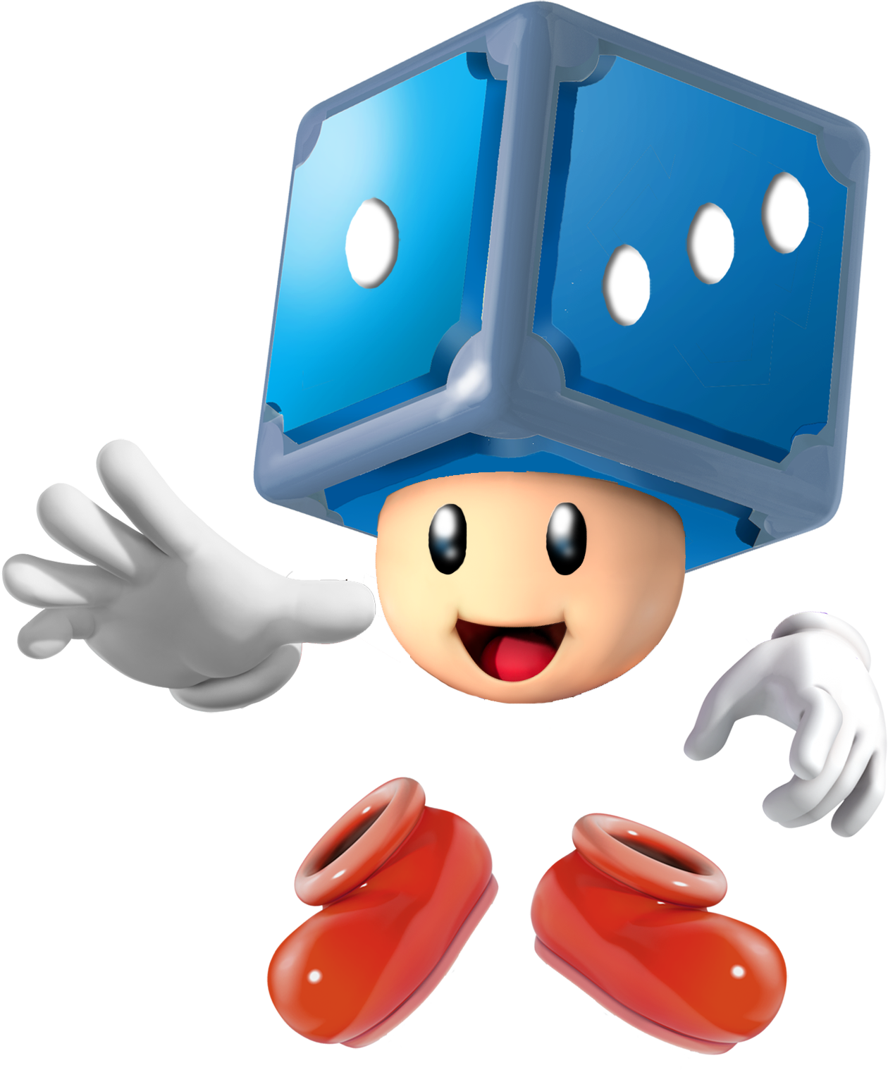 Download Tumble Clip Art - Mario Party 3 Dice Character - ClipartKey