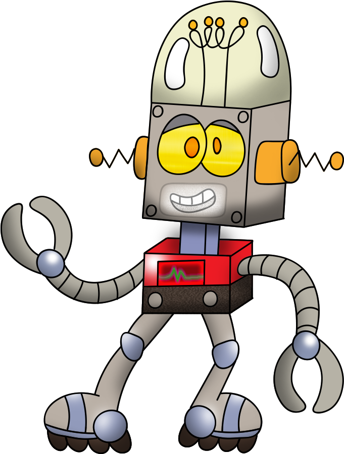 Download Robot Jones - Cartoon - ClipartKey
