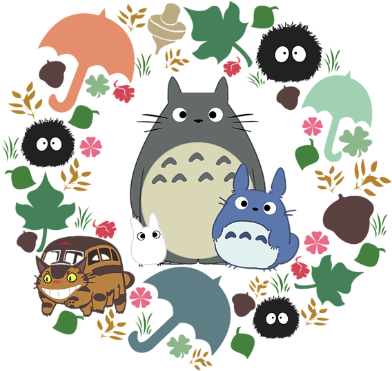 Download My Neighbor Totoro - ClipartKey