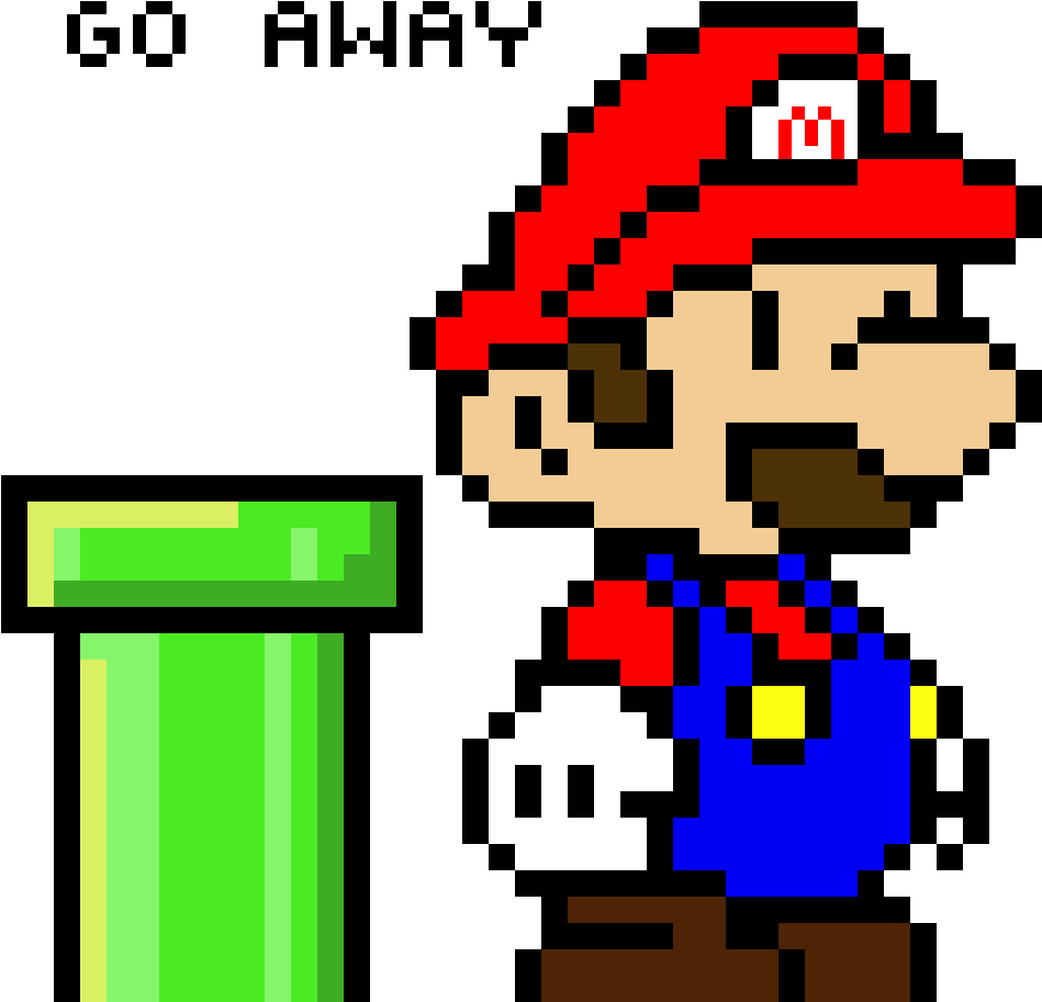 Download Paper Mario Pixel Art - ClipartKey