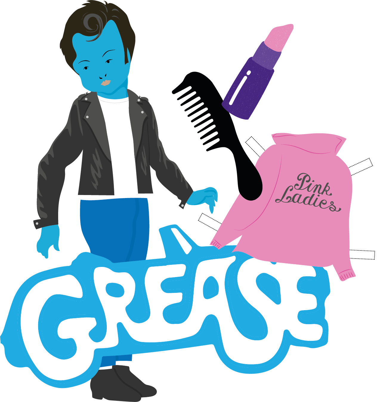 Download Grease Png Logo - ClipartKey