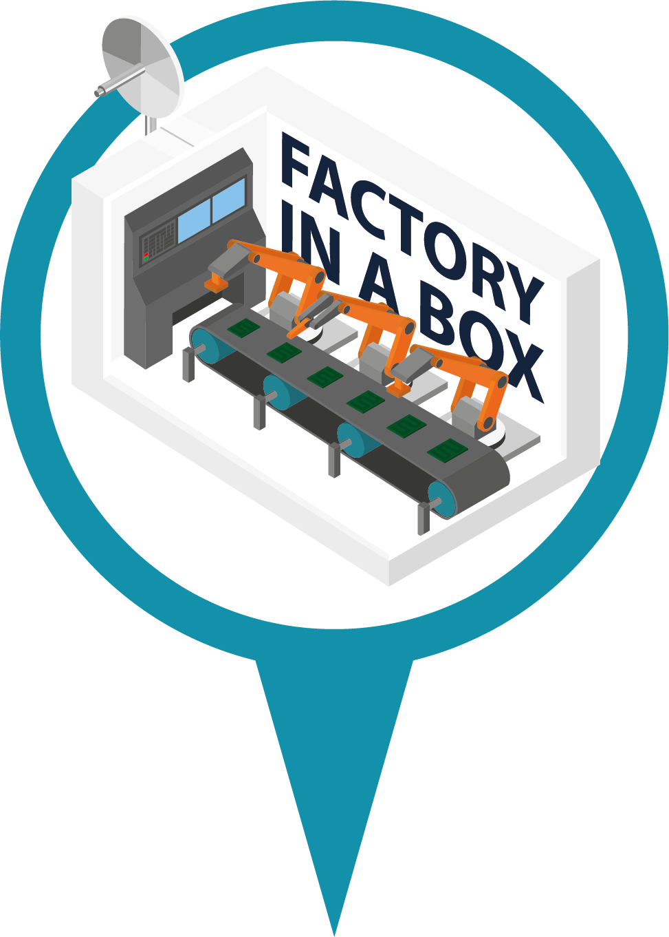 Download Smart Factory Logo Icon - ClipartKey