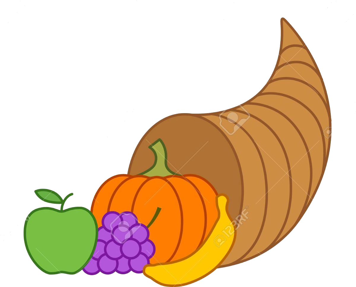 Download Cornucopia Clipart Horn Plenty Free On Transparent ...