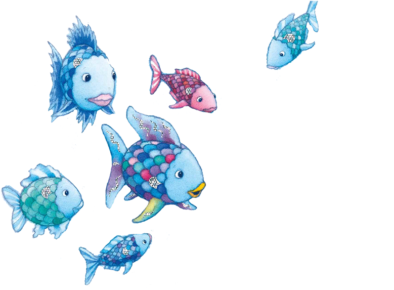 Download Regenbogenfisch Zum Ausdrucken - ClipartKey