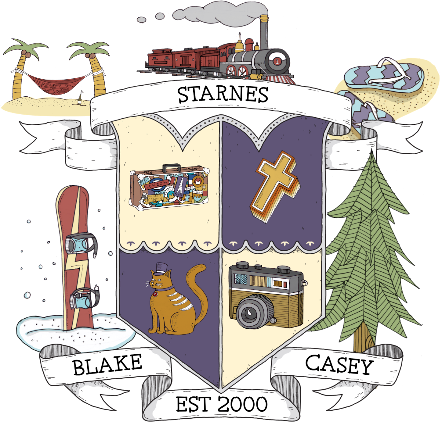 Download Starnes Family Crest Coat Of Armor - ClipartKey