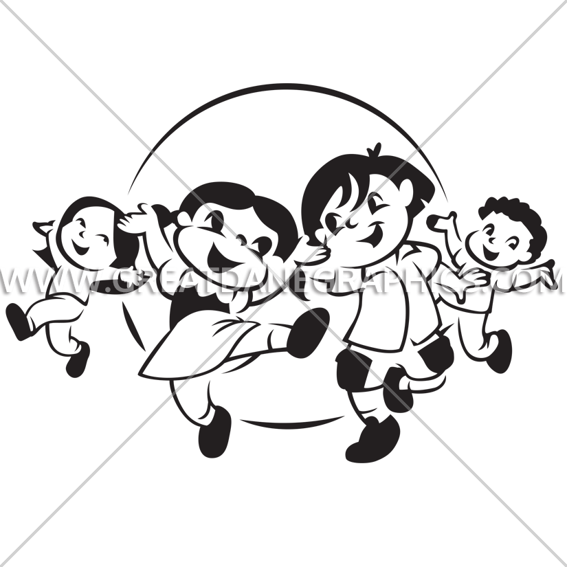 Download Kids Dancing Drawing Png - ClipartKey