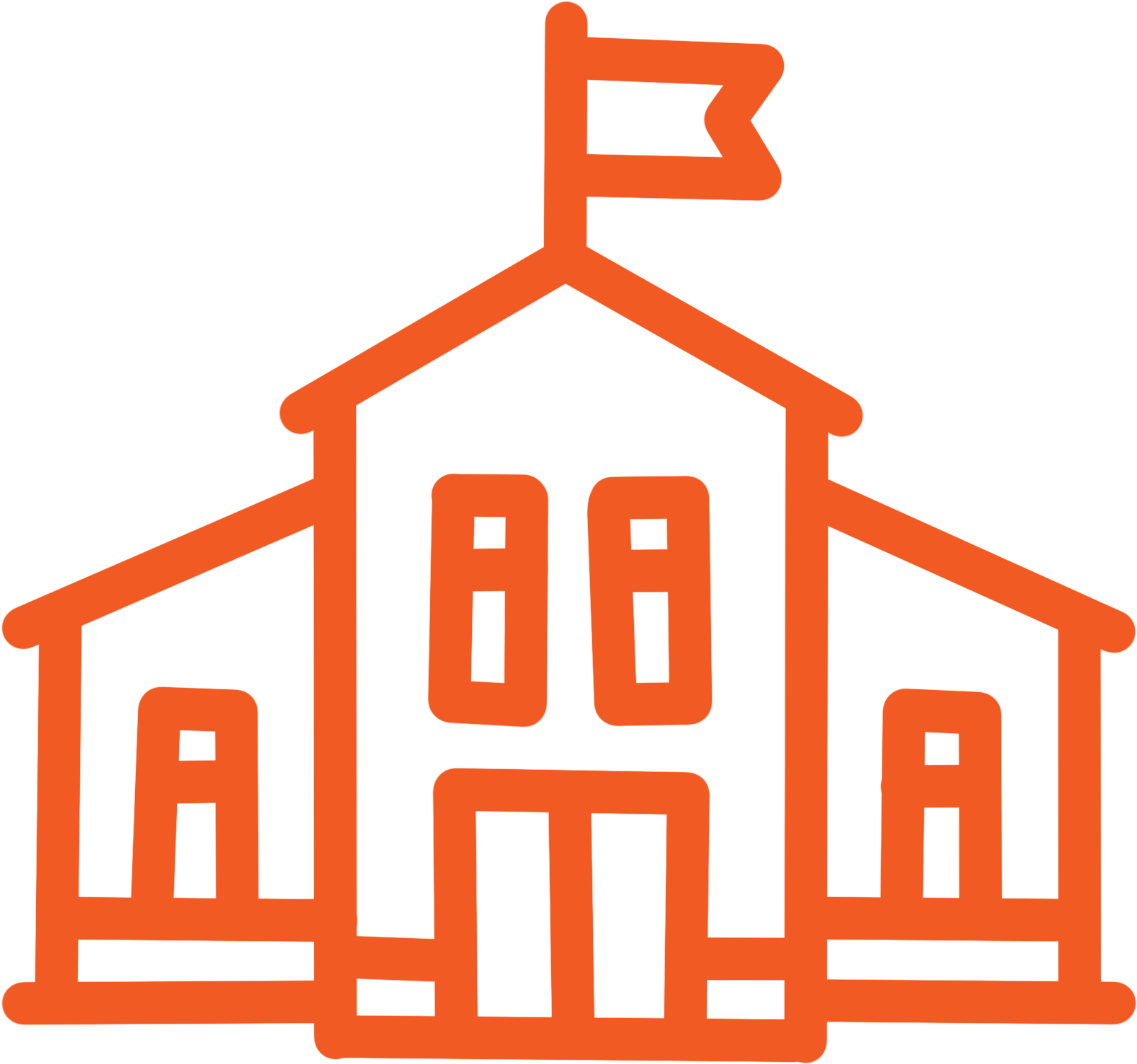 Download Friendly University - School Black And White Icon - ClipartKey