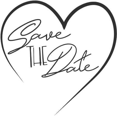 Download Save The Date Word Art Png File - Save The Date Png - ClipartKey