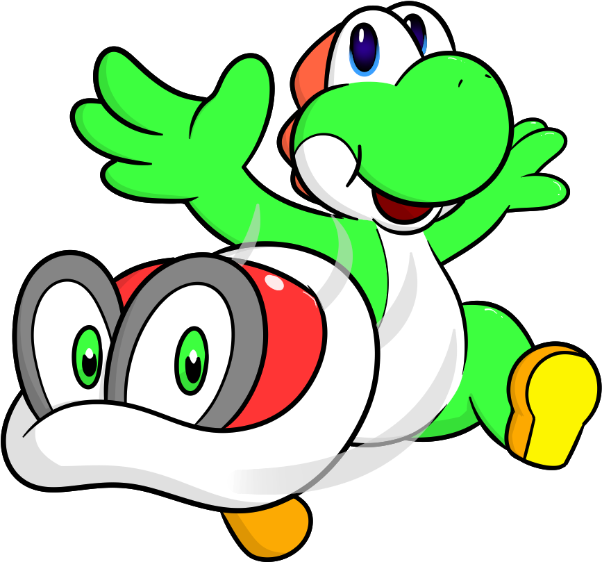 Download Super Yoshi Odyssey - Super Yoshi - ClipartKey