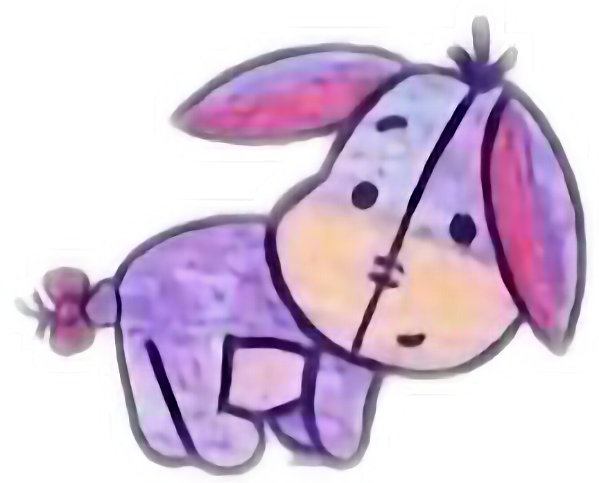 Download #winniethepooh #burro #higor #kawaii #cute - Cute Winnie The ...