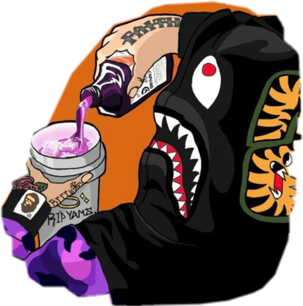 Download #lean And Bape#freetoedit - Juice Wrld And Trippie - ClipartKey
