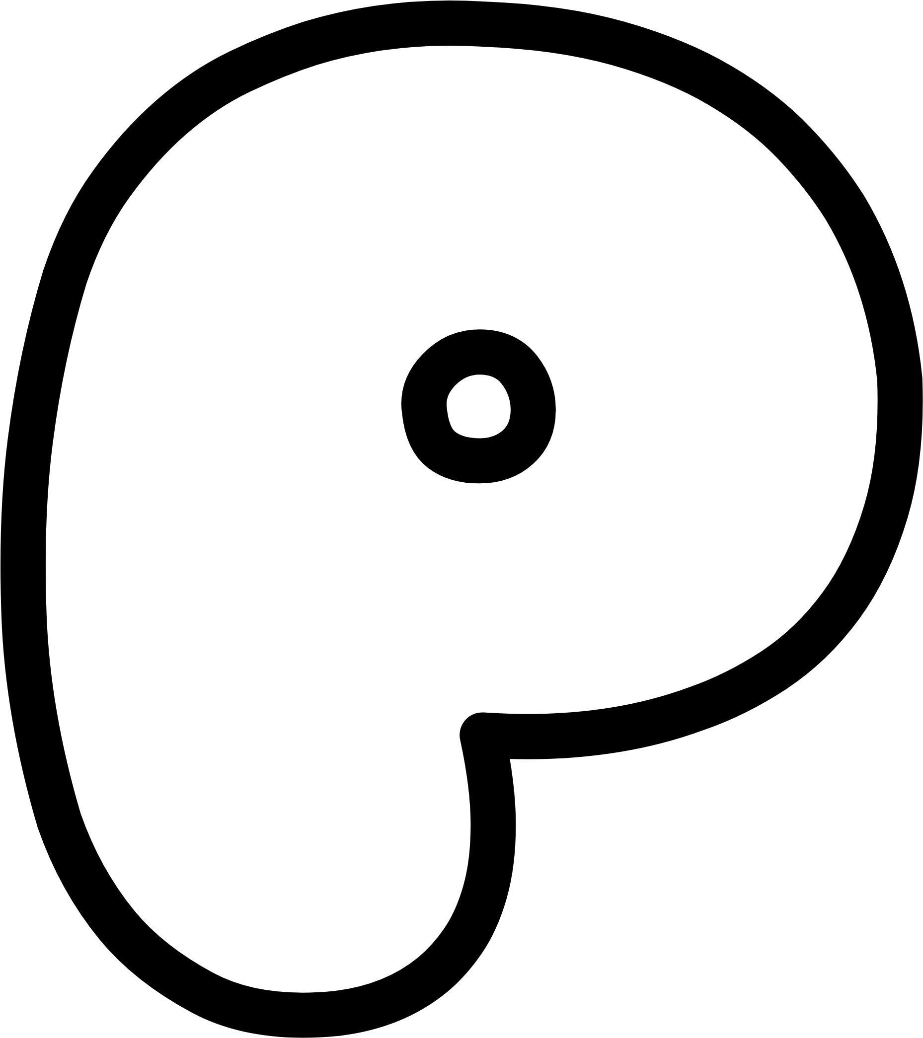 Download Transparent P - Transparent Bubble Letters Png - ClipartKey