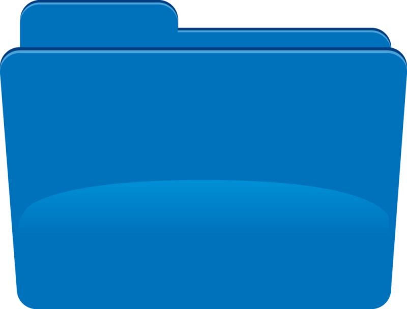 Download Blue Folder Clipart - Policy - ClipartKey