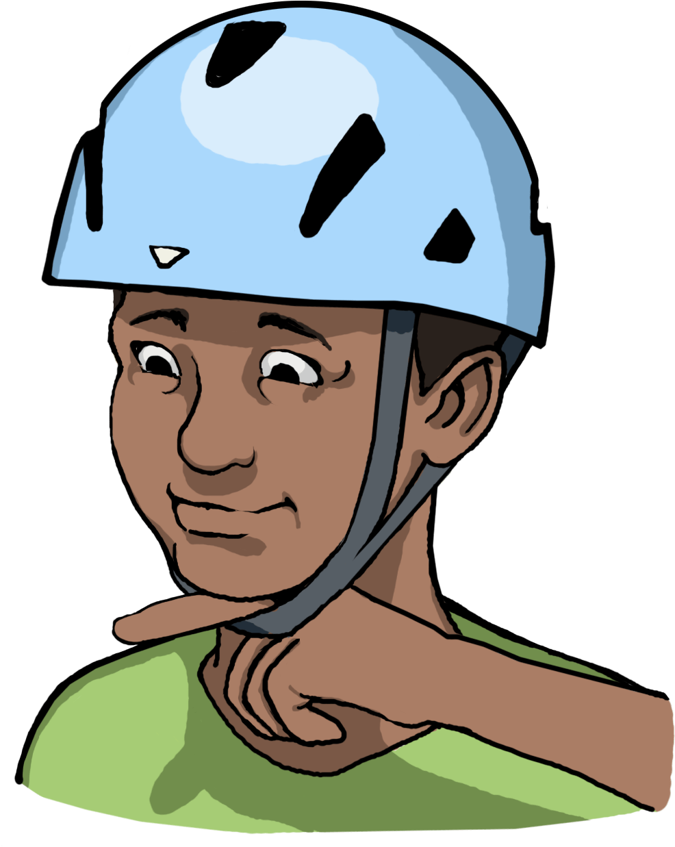 Download Always Wear Helmet Clipart , Transparent Cartoons - Safety ...