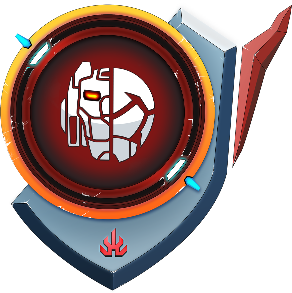 Download Red Lion Badge - Voltron Black Lion Icon - ClipartKey