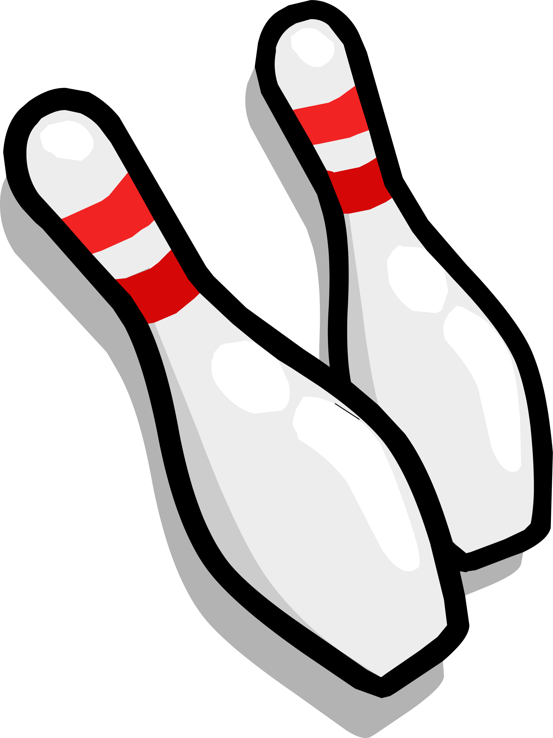 Download Bowling-equipment - Bowling Pins Clip Art - ClipartKey