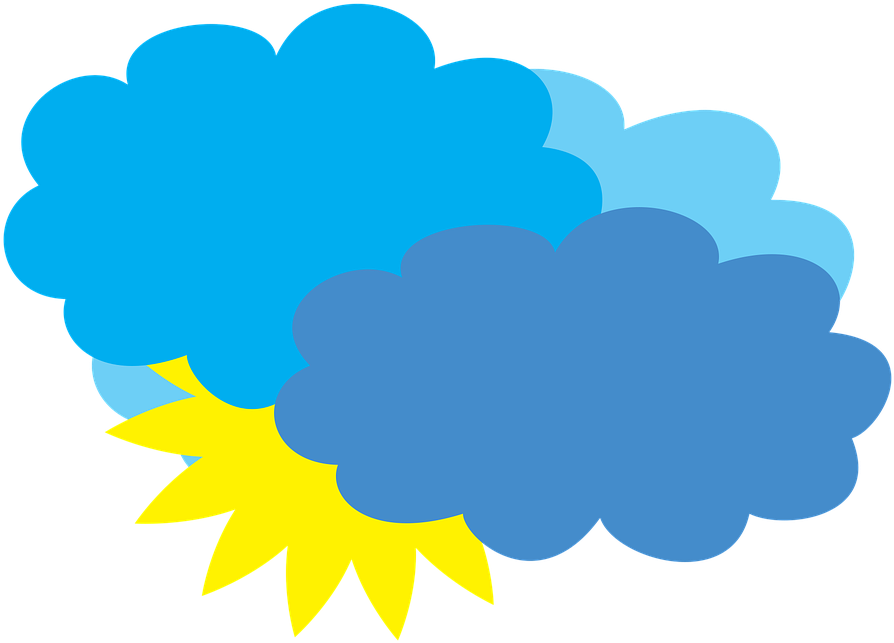 Download Cloudy Weather Forecast Partly Cloudy - Cloud Gif Png Clipart ...