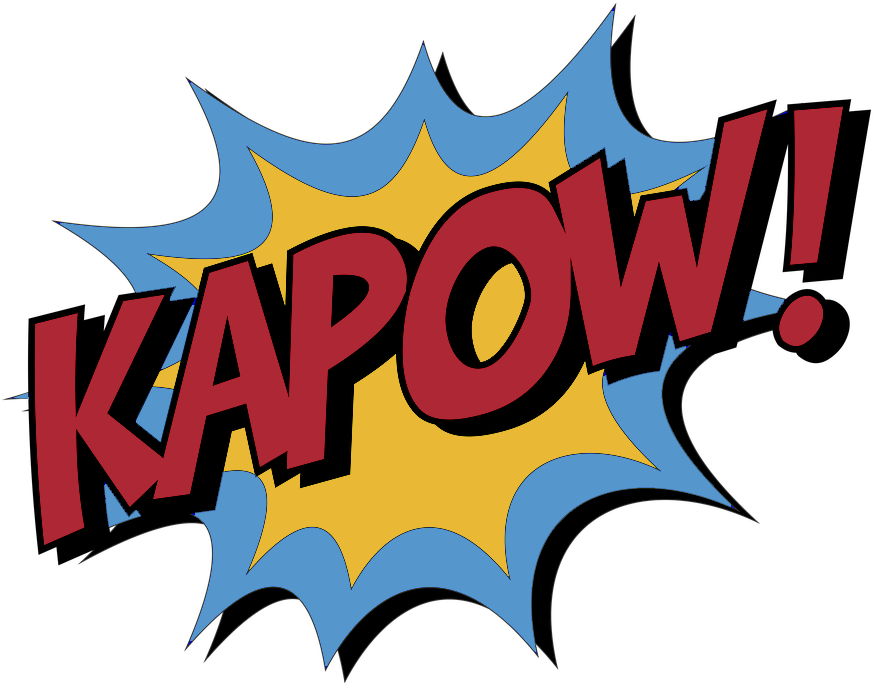 Download Transparent Kapow Png - Transparent Background Superhero Png ...