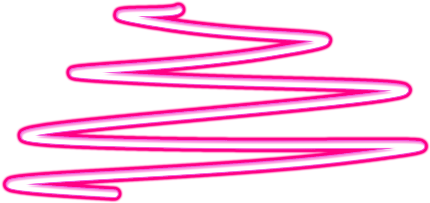 Download Photohop Neon Light Download - Neon Pink Squiggly Line ...