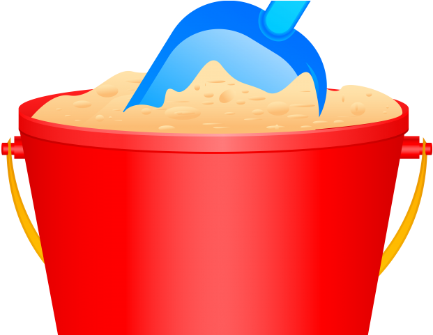Download Sandy Beach Clipart Beach Stuff - Bucket And Spade Clipart ...