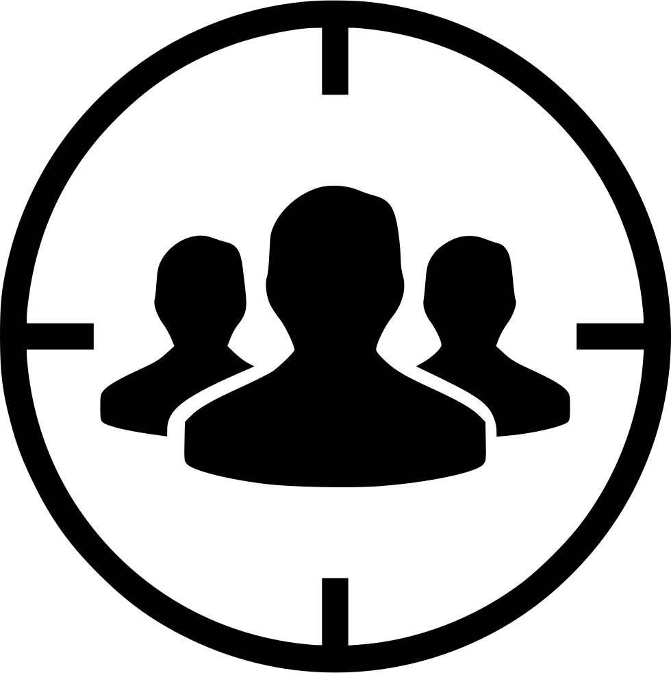 Download Target Svg Silhouette - Target Market Clipart - ClipartKey