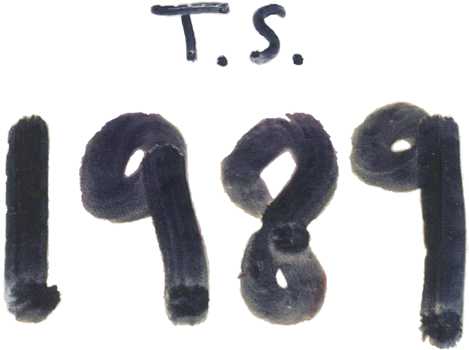 Download Taylor Swift Ts 1989 Album - 1989 Taylor Swift Transparent ...